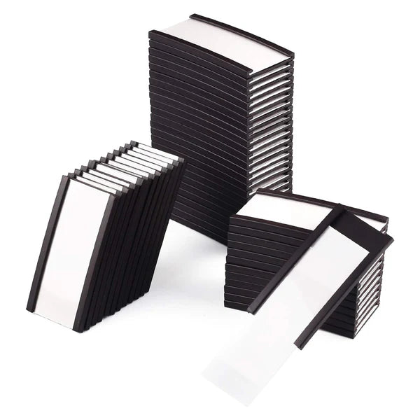 Magnetic Label Holder C-Channel Set – 52mm x 20mm x 1.1mm | Includes P ...