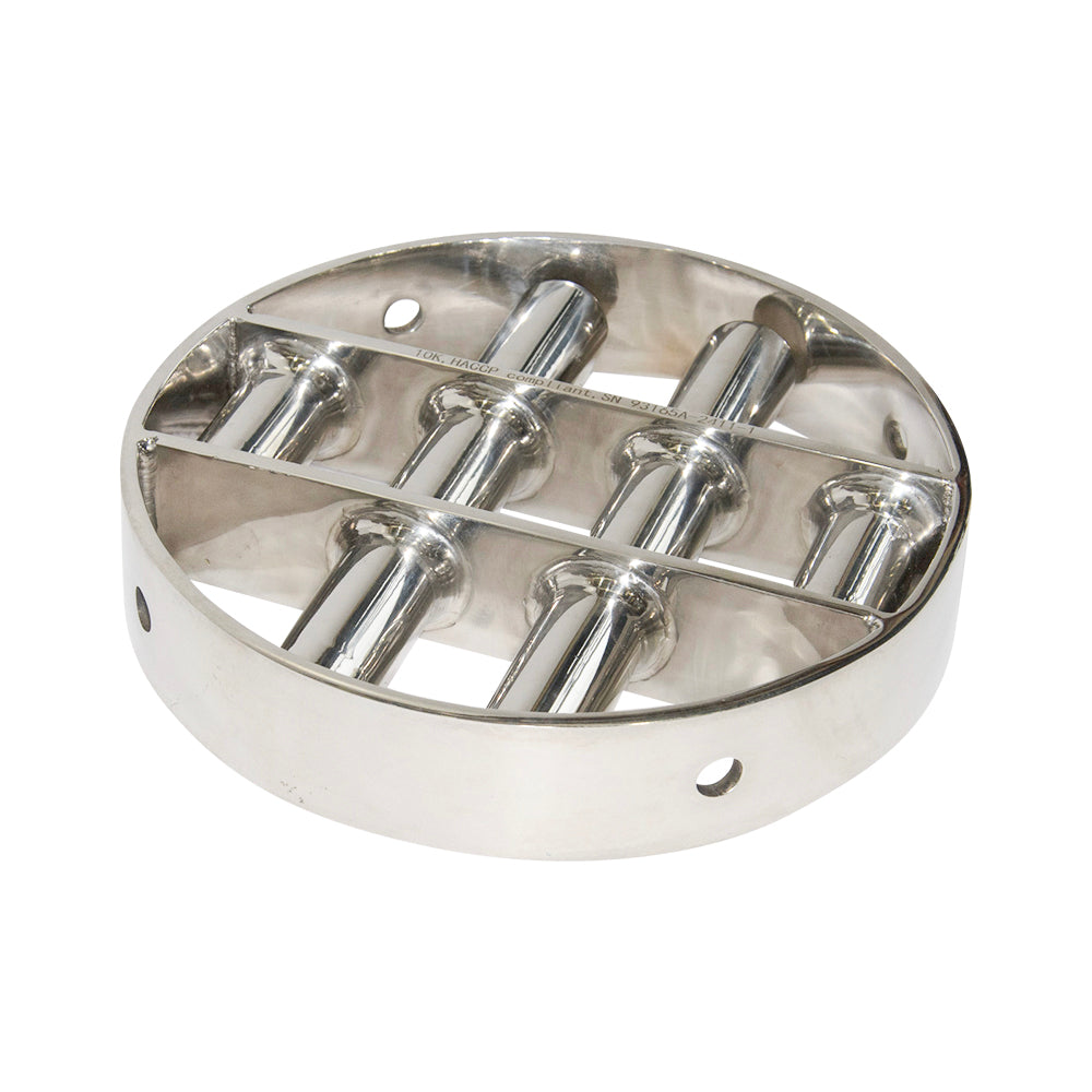 Sanitary Round Grate Magnet – 200mm diameter | Min 10,000 Gauss | Full ...