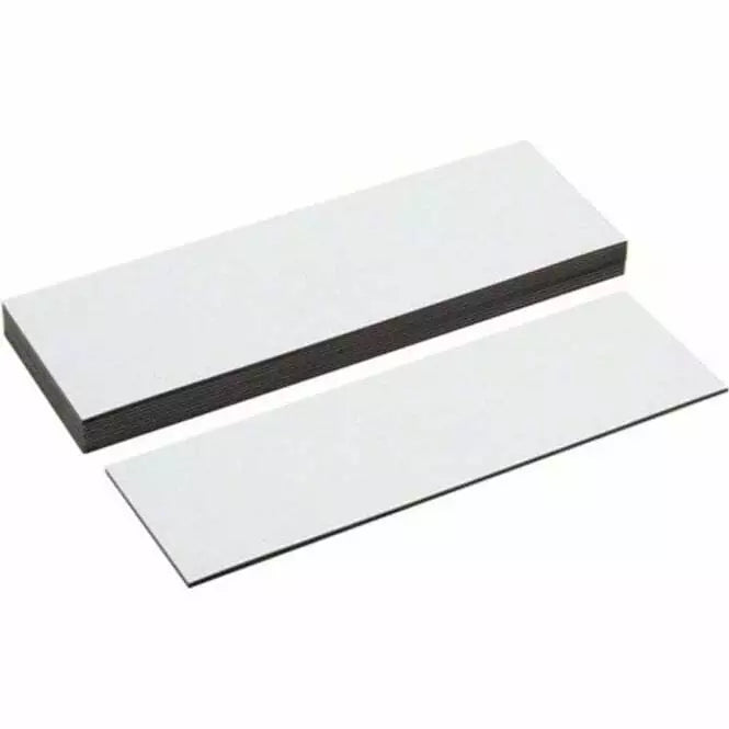 REWRITABLE Magnetic Labels 70x40x0.8mm | Pack of 10 | WHITE — Frenergy ...