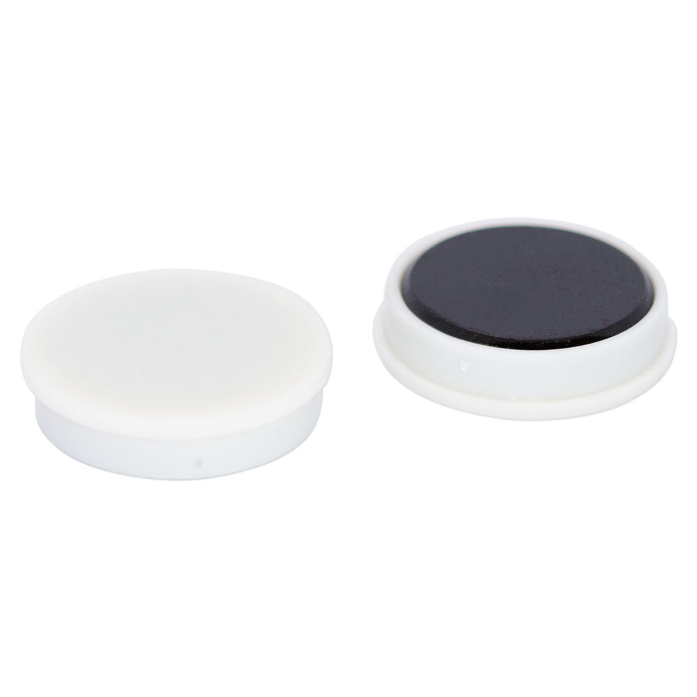 Magnetic Whiteboard Button | WHITE | Paper & Memo Holder | Frenergy Magnets