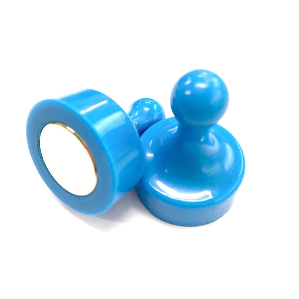 Neodymium Whiteboard Pin Magnet BLUE | Large | FRENERGY MAGNETS ...